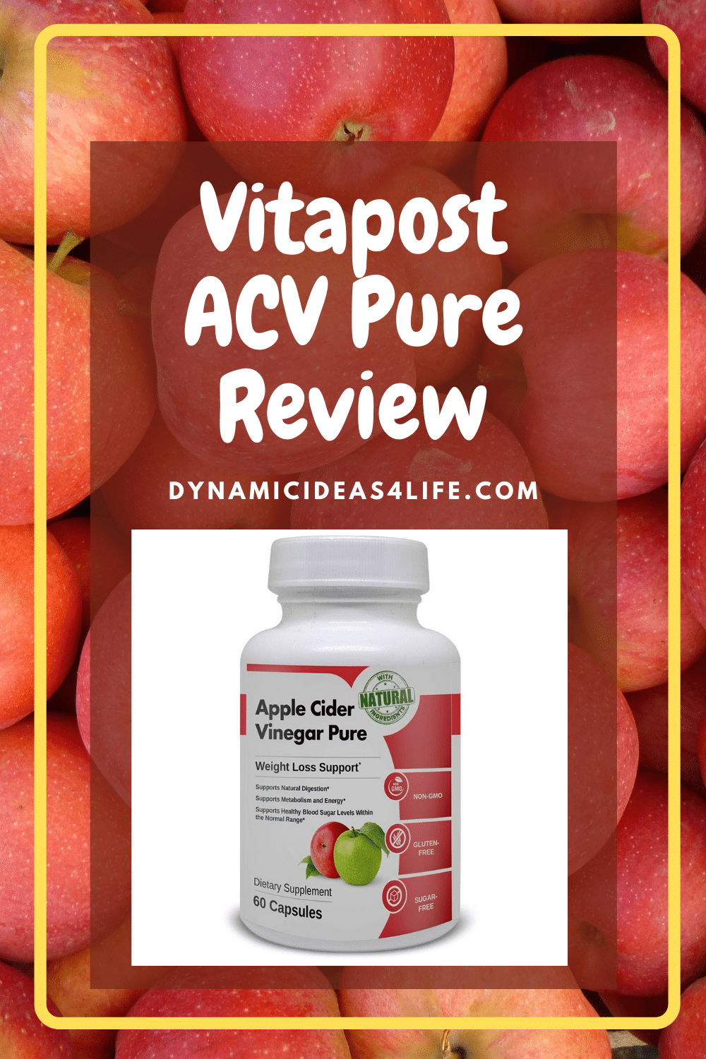 What Is VitaPost ACV Pure Apple Cider Vinegar Supplement?