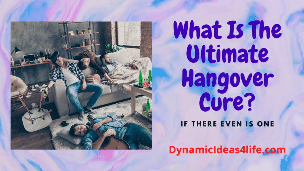 The Ultimate Hangover Cure - The Perfect Solution To A Sore Head